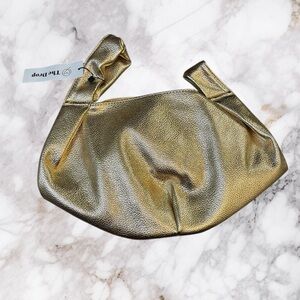 The Drop | Bags | The Drop Womens Avalon Small Tote Gold Pebbled ...